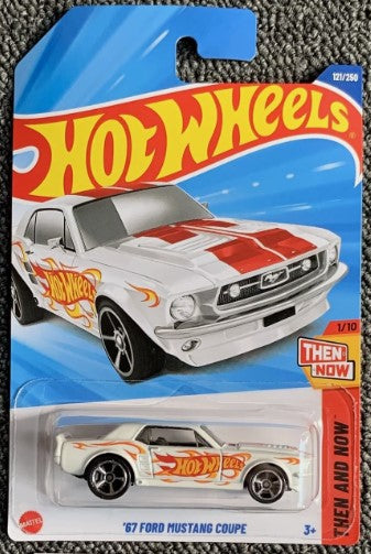 Hot Wheels 2025 #121/250 '67 Ford Mustang Coupe, white – Ignition Diecast
