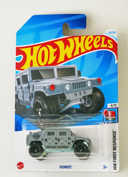 Hot Wheels 2024 #033/250 Humvee, grey – Ignition Diecast