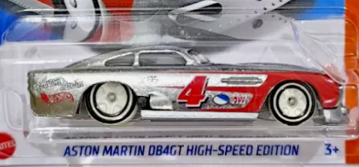 Hot Wheels 2024 #219/250 Aston Martin DB4GT High Speed Edition, NEW/LO ...