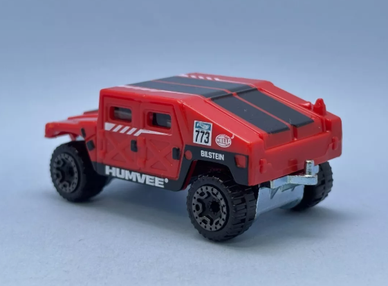 Hot Wheels 2025 #055/250 Humvee, NEW/LOOSE, red – Ignition Diecast