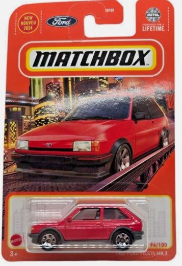 Matchbox 2024 #094/100 1983 Ford Fiesta Mk2, red – Ignition Diecast