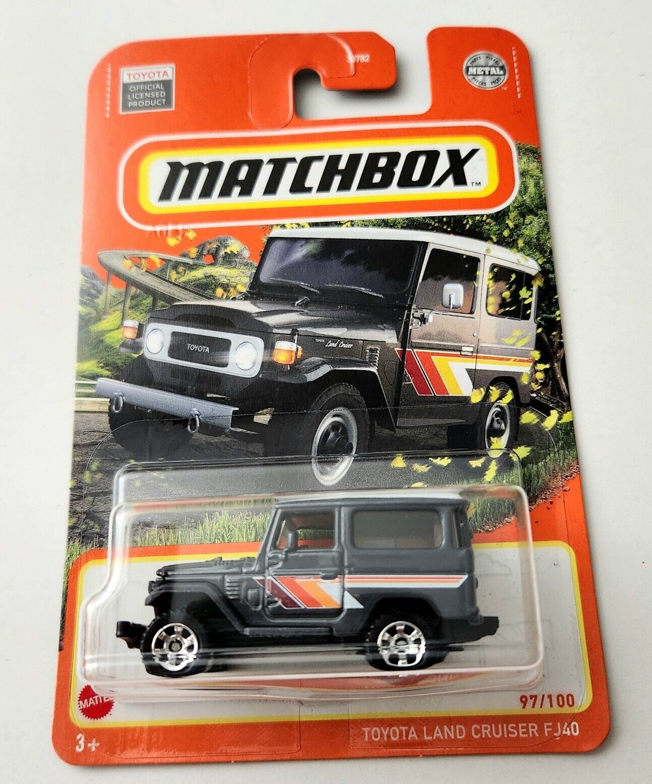 Matchbox 2022 #097/100 Toyota Land Cruiser FJ40, grey – Ignition Diecast