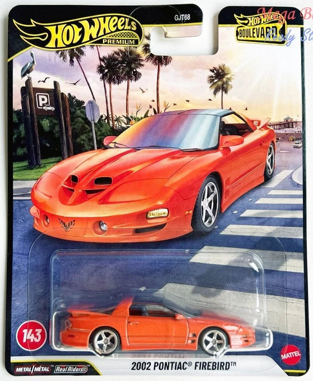 Hot Wheels Boulevard Series #143 2002 Pontiac Firebird, sunset orange ...