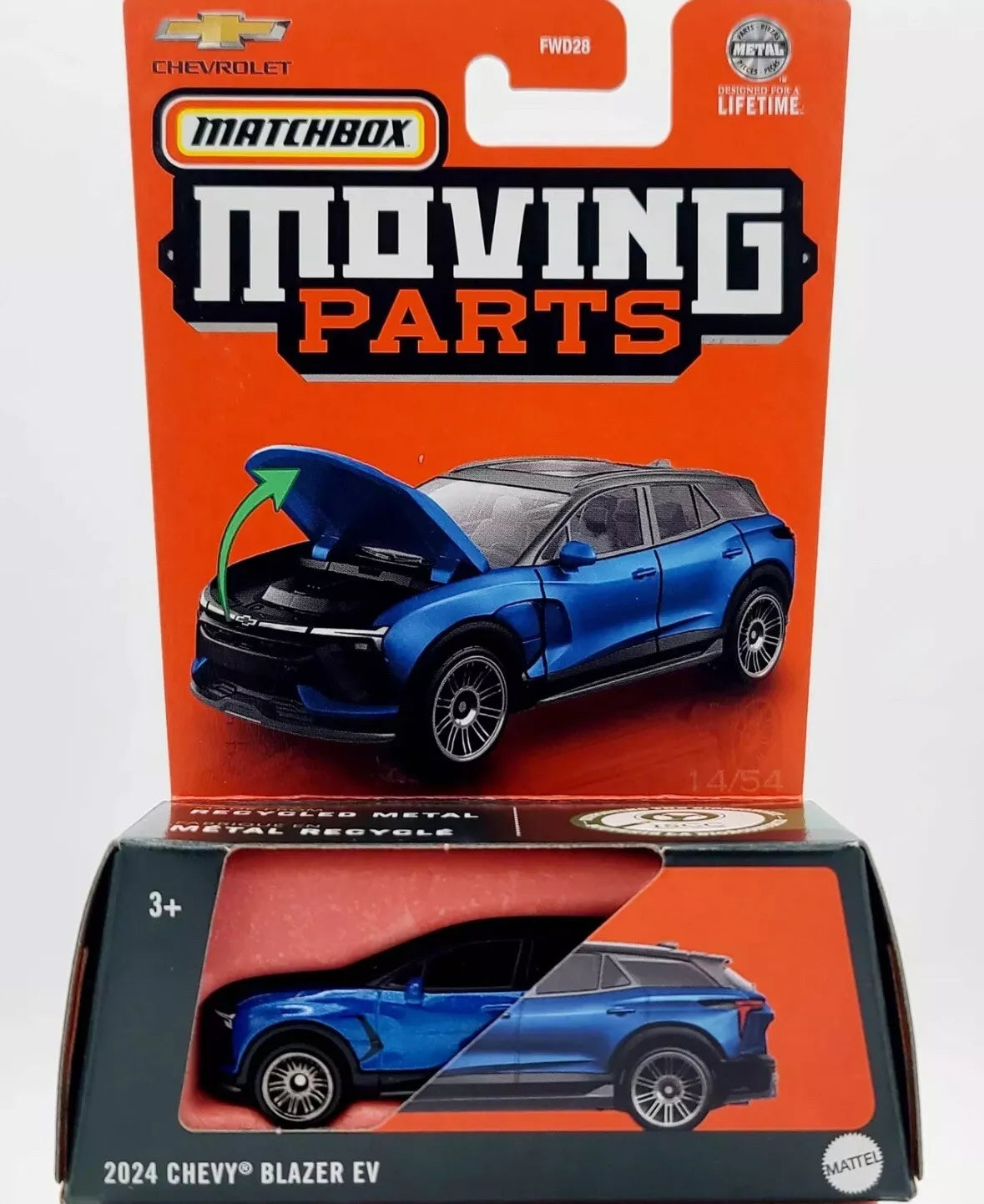 Matchbox 2024 Moving Parts 2024 Chevy Blazer EV, blue – Ignition Diecast