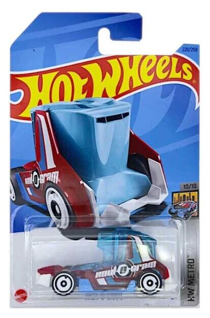 Hot Wheels 2023 #220/250 Haul-O-Gram, clear red – Ignition Diecast