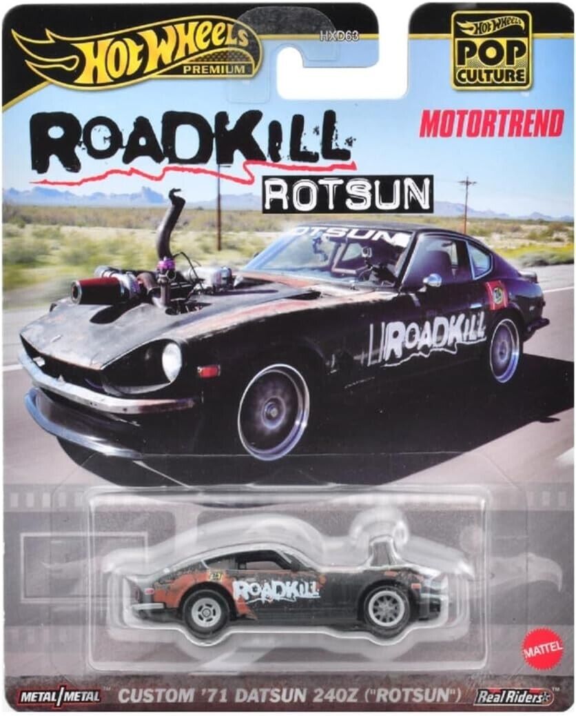 Hot Wheels 2024 Pop Culture Custom '71 Datsun 240Z ("Rotsun ...