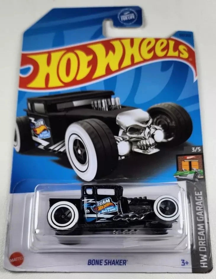 Hot Wheels 2023 #060/250 Bone Shaker, black – Ignition Diecast