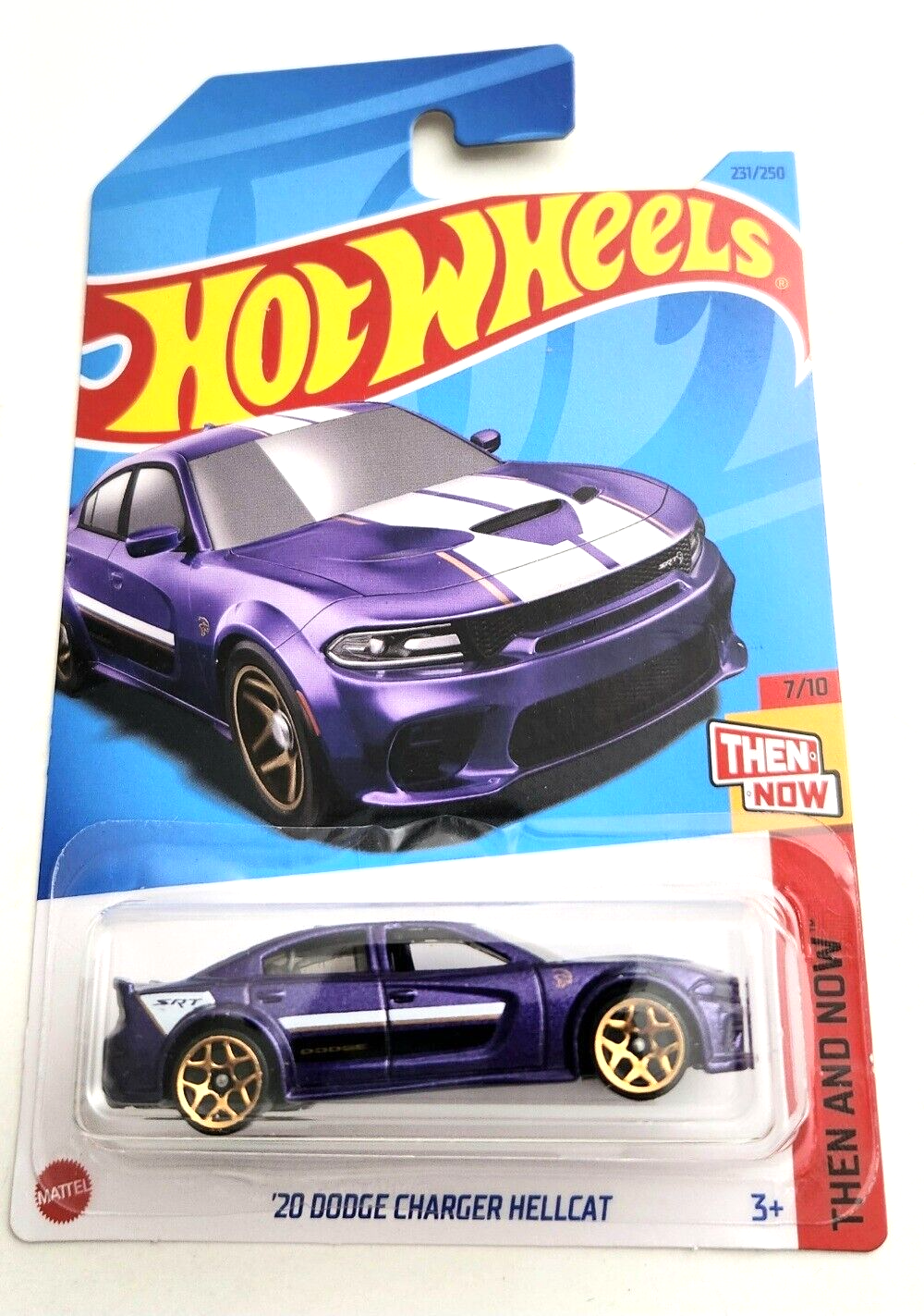 Hot Wheels 2023 #231/250 '20 Dodge Charger Hellcat, metalflake purple ...