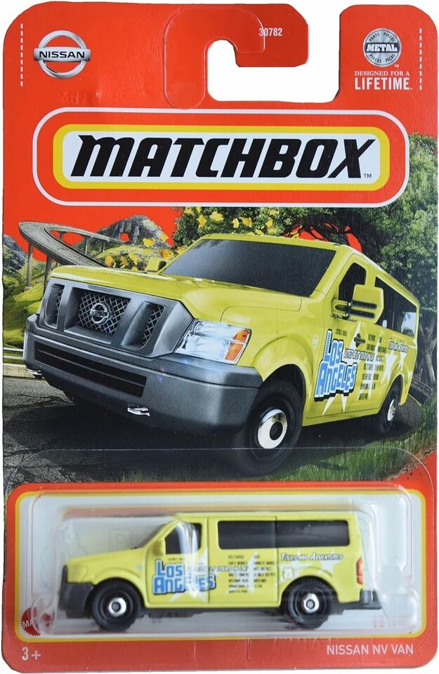 Matchbox 2024 #063/100 Nissan NV Van, yellow – Ignition Diecast