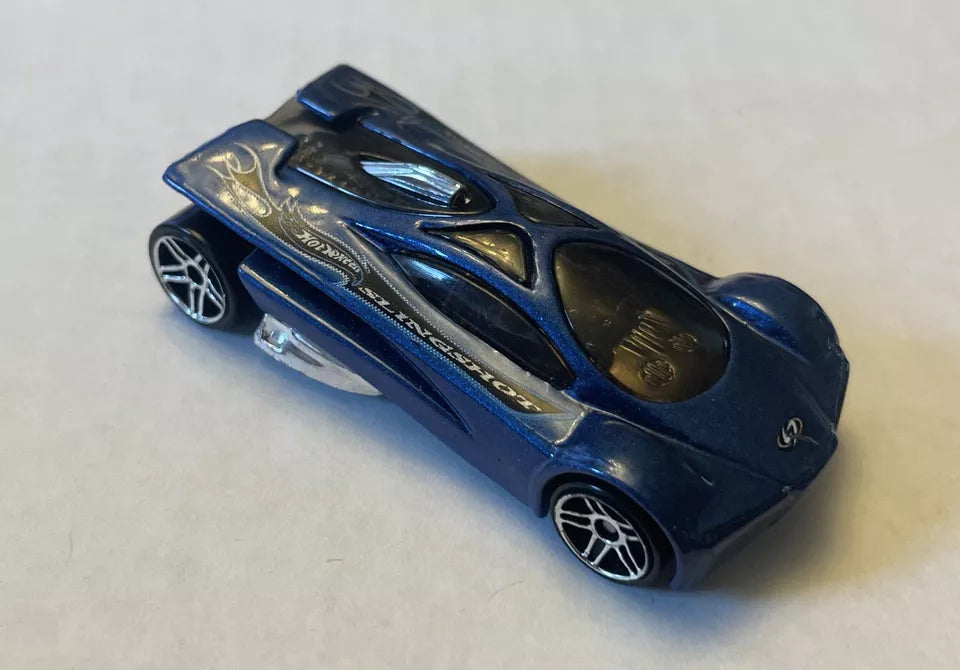 Hot Wheels 2002 First Editions #38/42 Sling Shot, NEW/LOOSE, dark blue ...